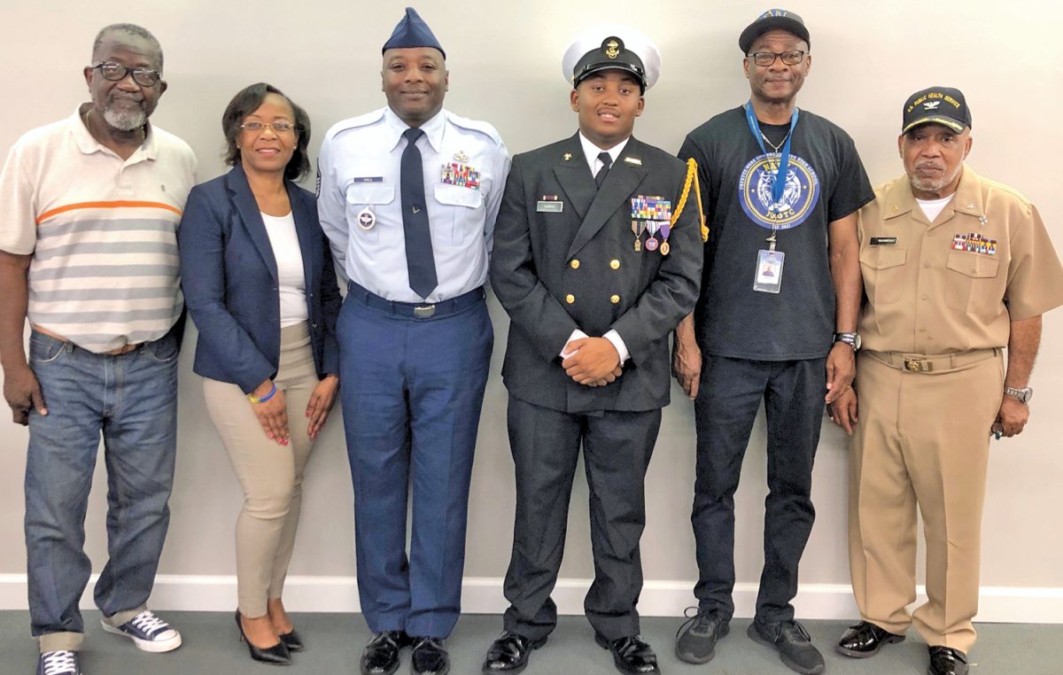 Junior ROTC Cadet Daylon Harris is Recognized for his Accomplishments ...