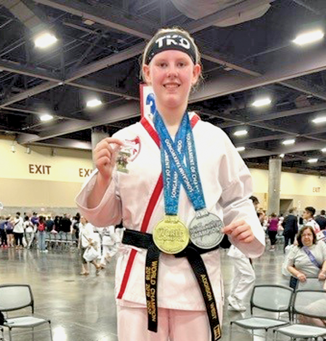 Addison West of Oakland is a 4 Time Martial Arts World Champion – The ...